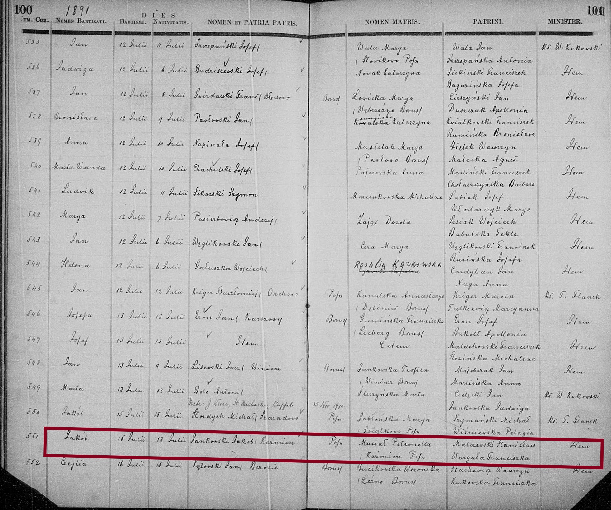 Jankowski Family Came from Posen | My Family History Research